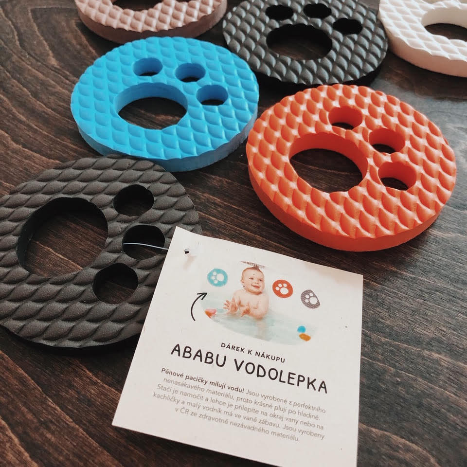 Vodolepky pro ABABU - Pěnové hračky